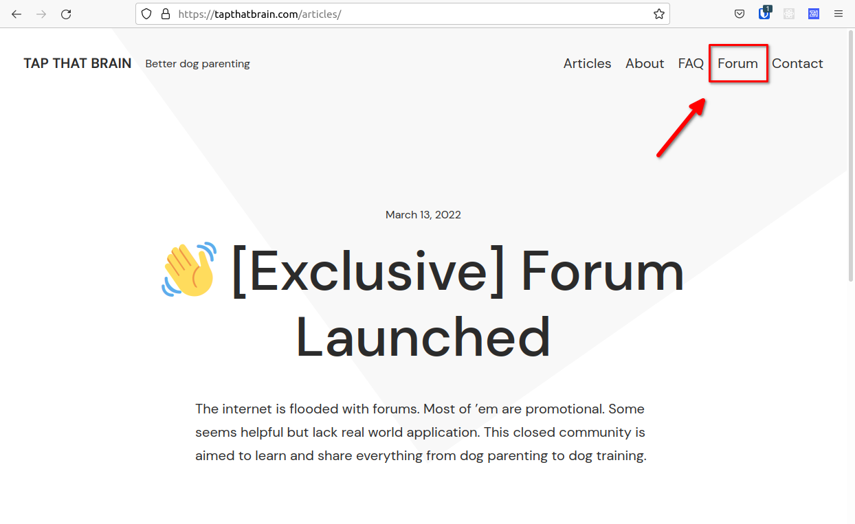 How To Login To The Community Forum? – Tap That Brain